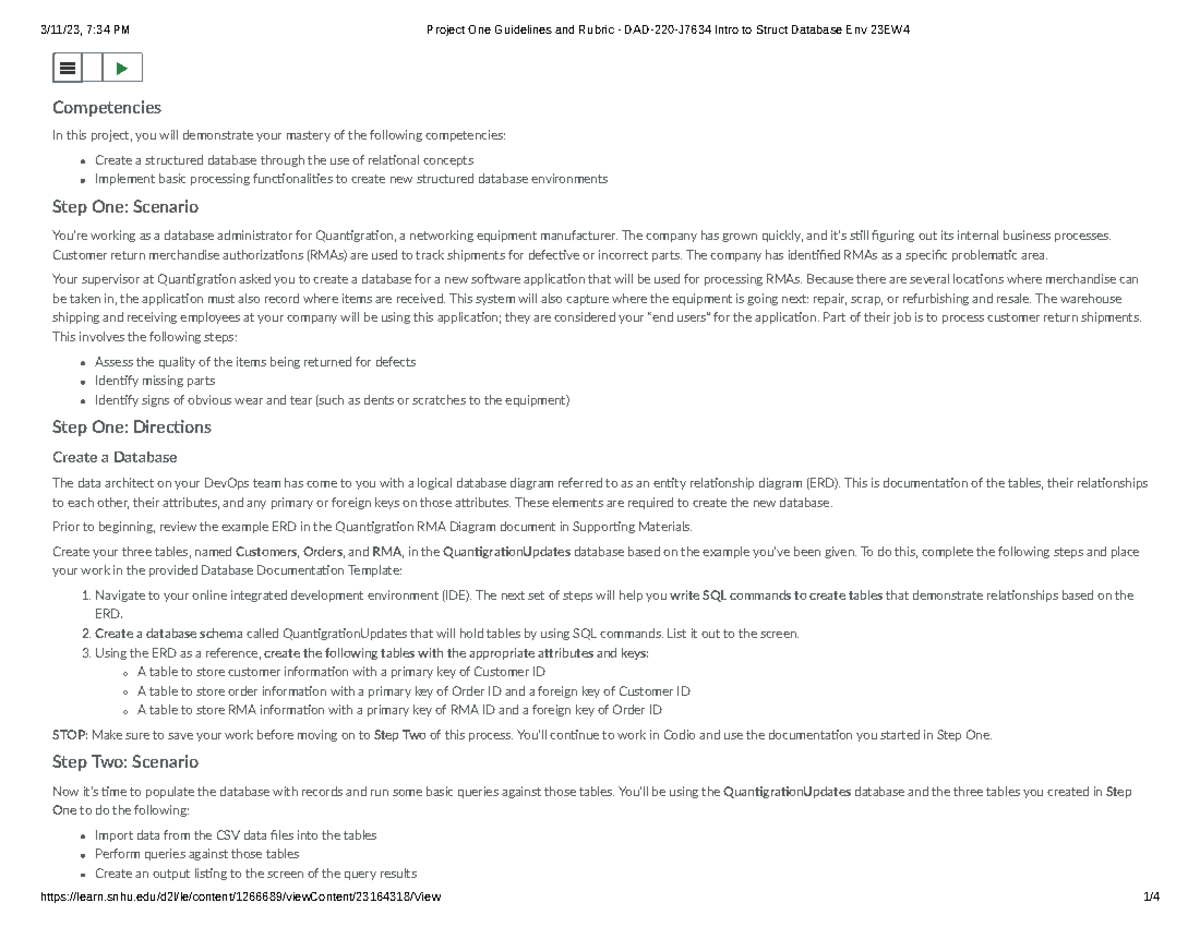 9-5 - Screenshot of submission in Codio - Competencies In this project ...
