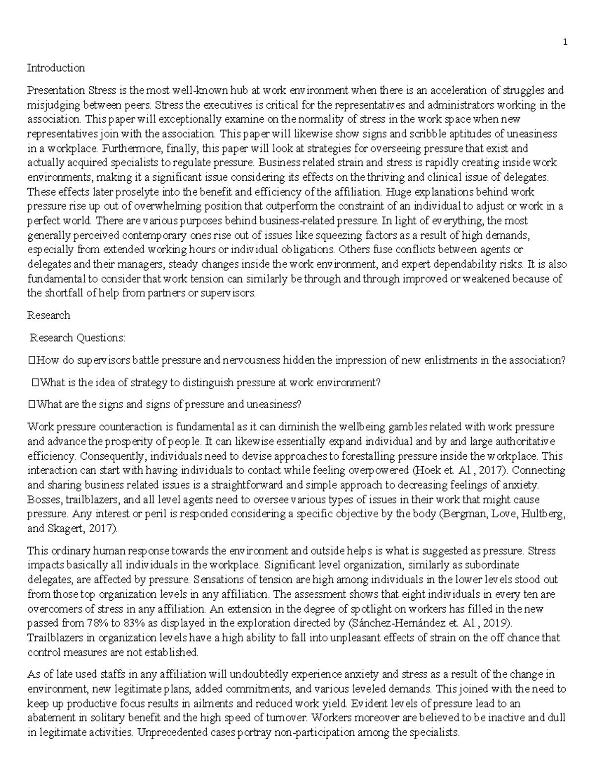 Research proposal - detailed assignment - Introduction Presentation ...