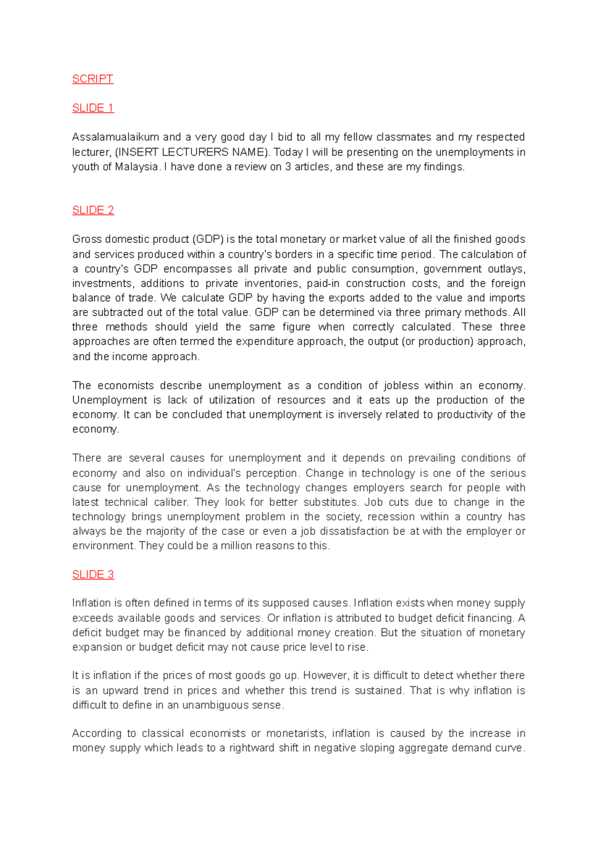 Script Azlan - Management Foundation 416 - SCRIPT SLIDE 1 ...