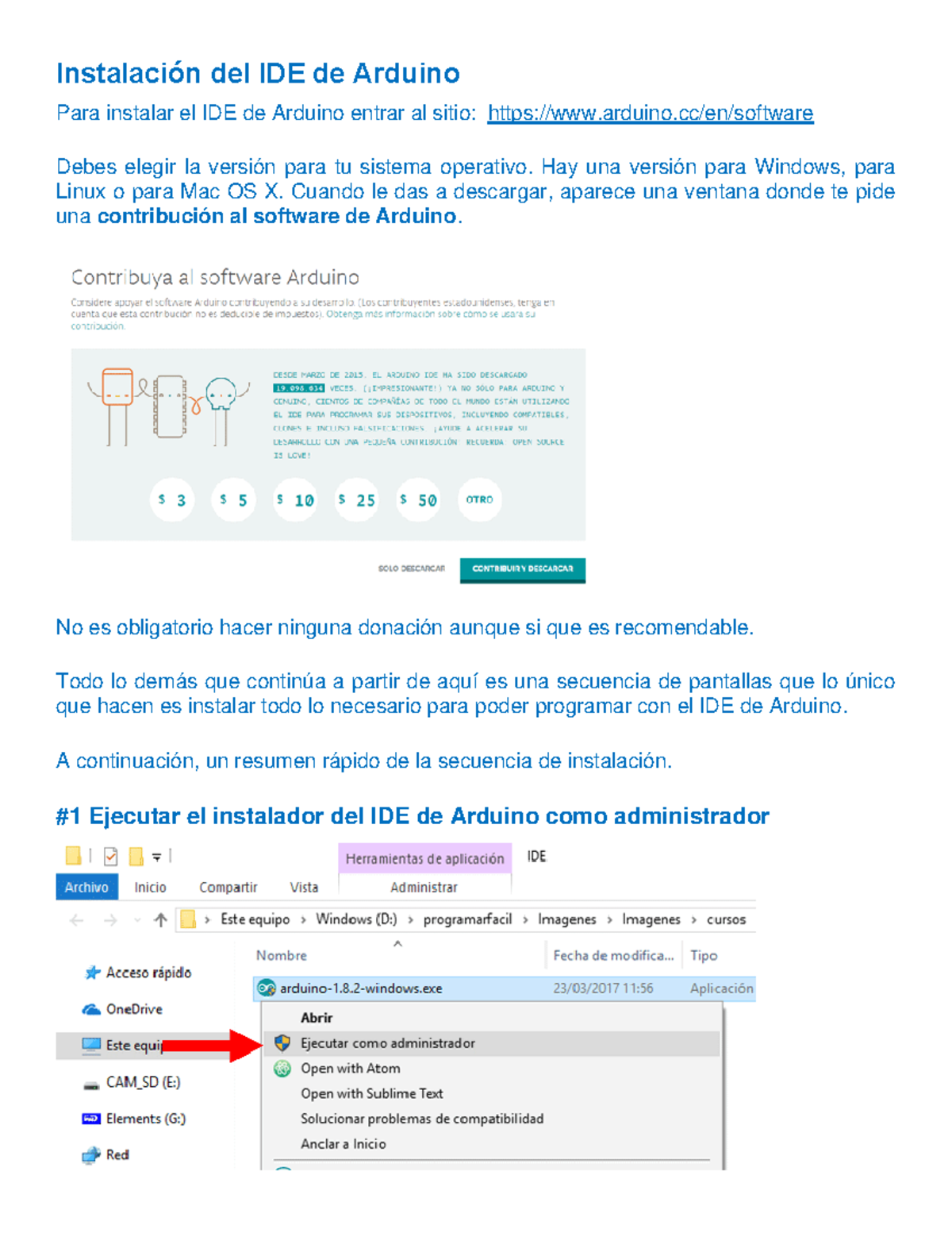 Clase 4-1-Instalación del IDE de Arduino - Instalación del IDE de ...