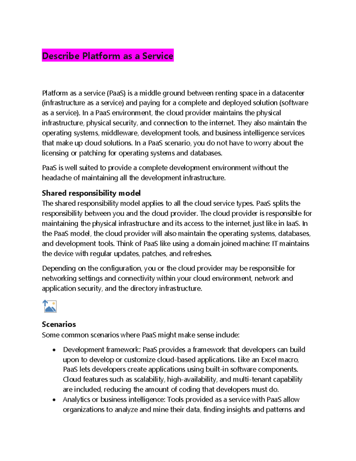 Which Describes A Platform