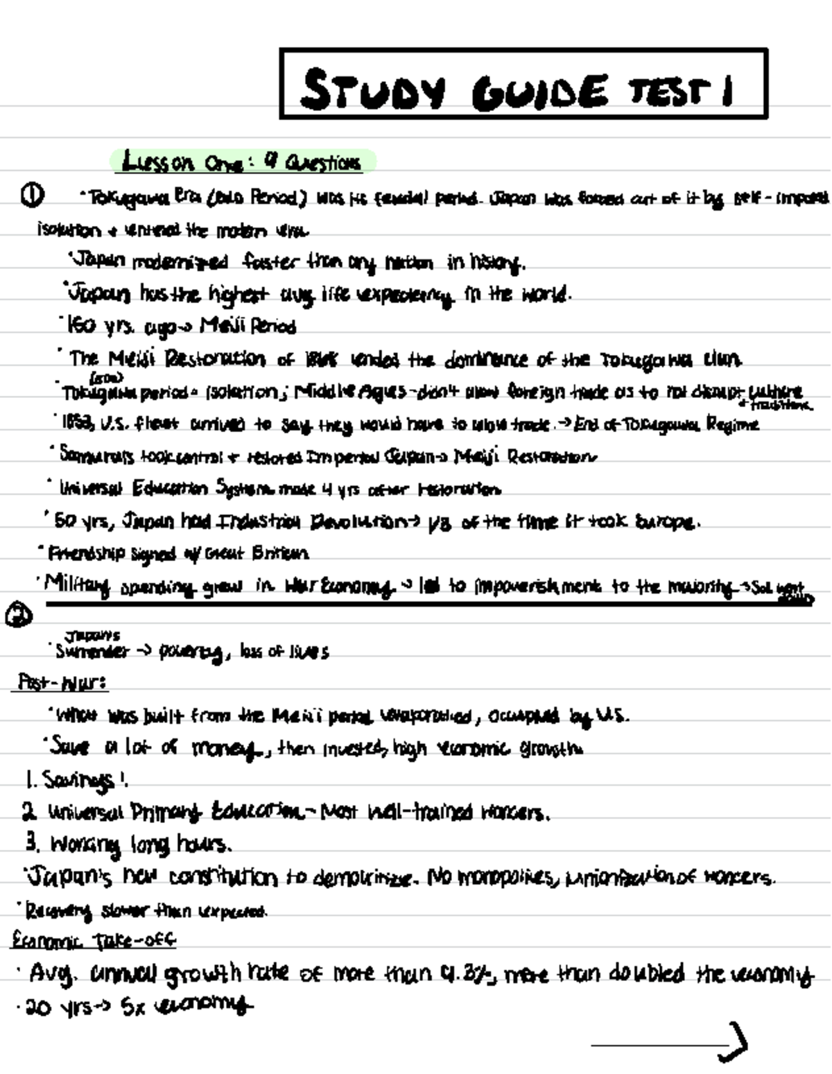 Perspectives On Comparative Culture- Modern Japan Study Guide Test 1 ...