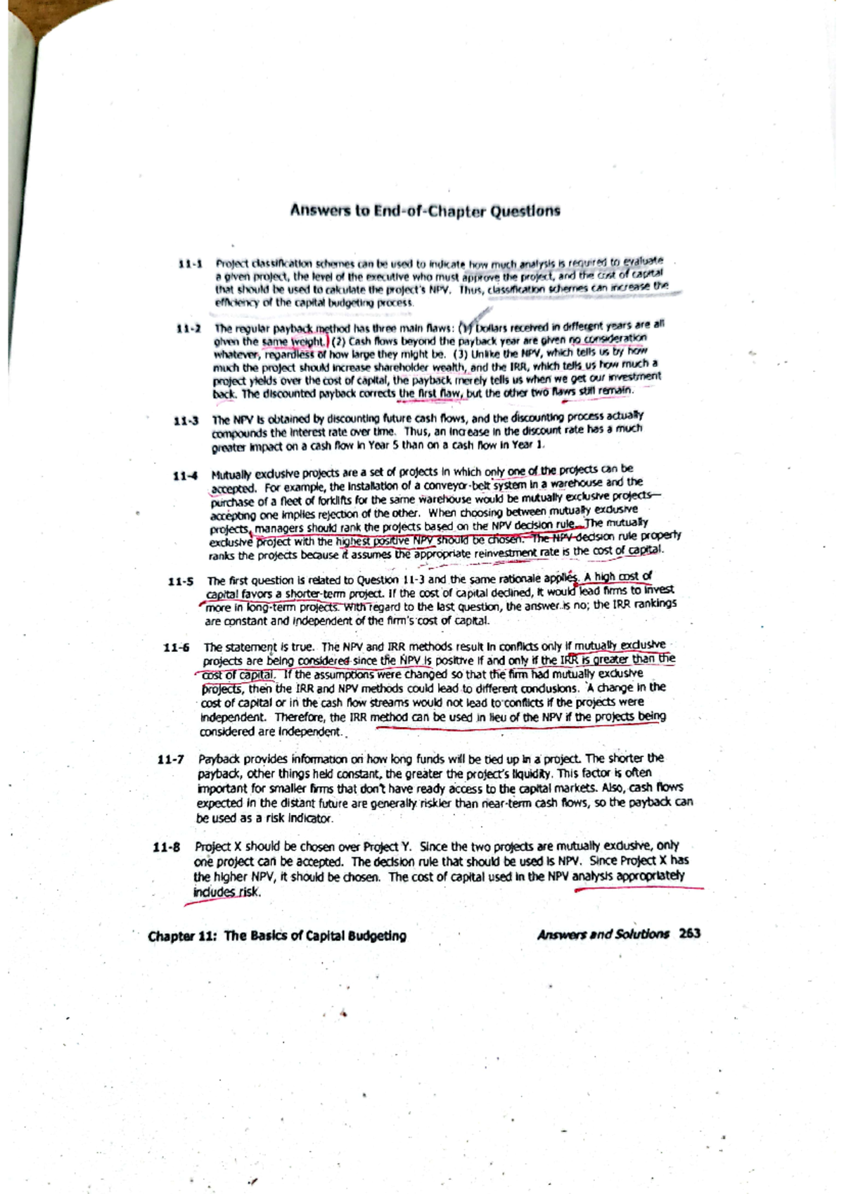 Ch 11 - my practice material - Financial Management - Studocu