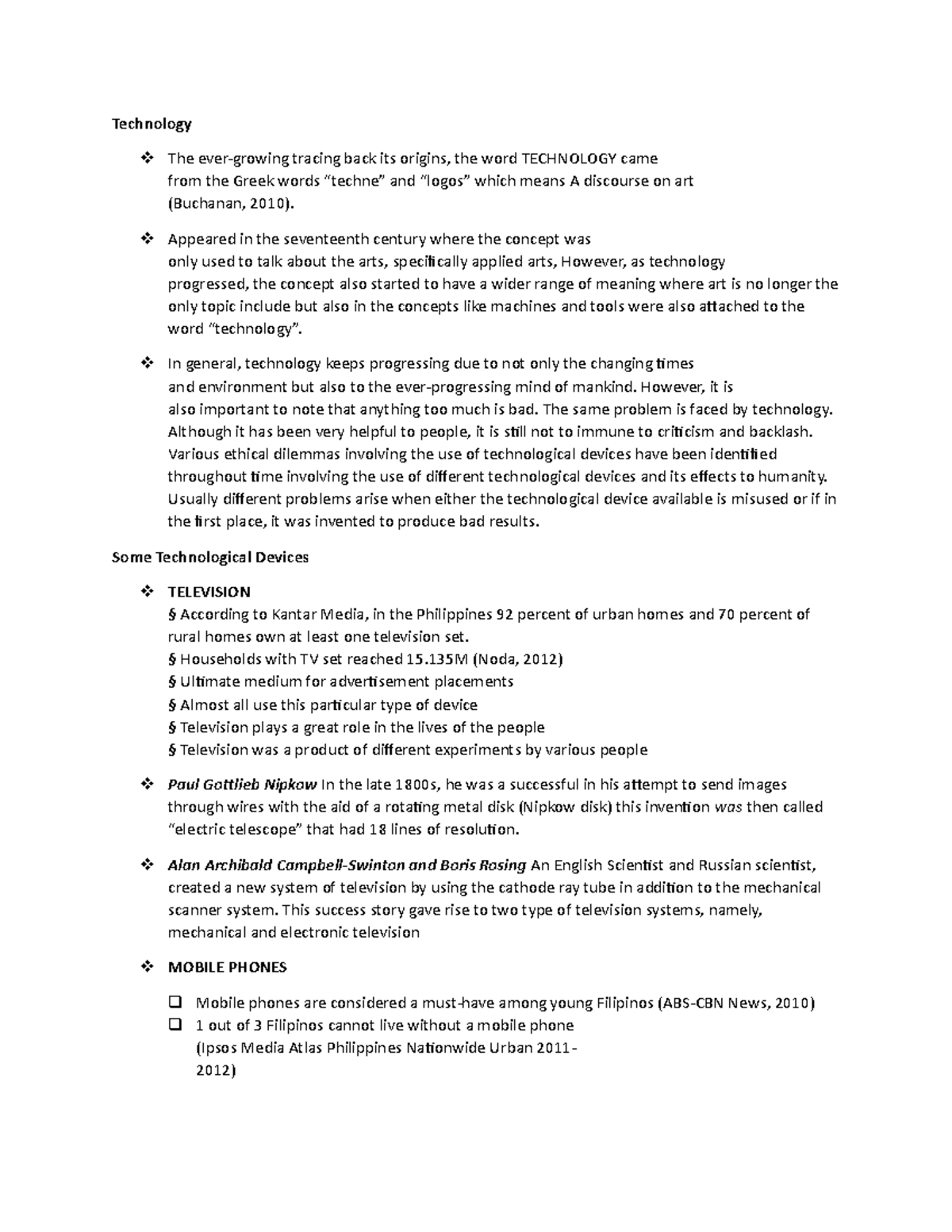 Technology - Technology The ever-growing tracing back its origins, the ...