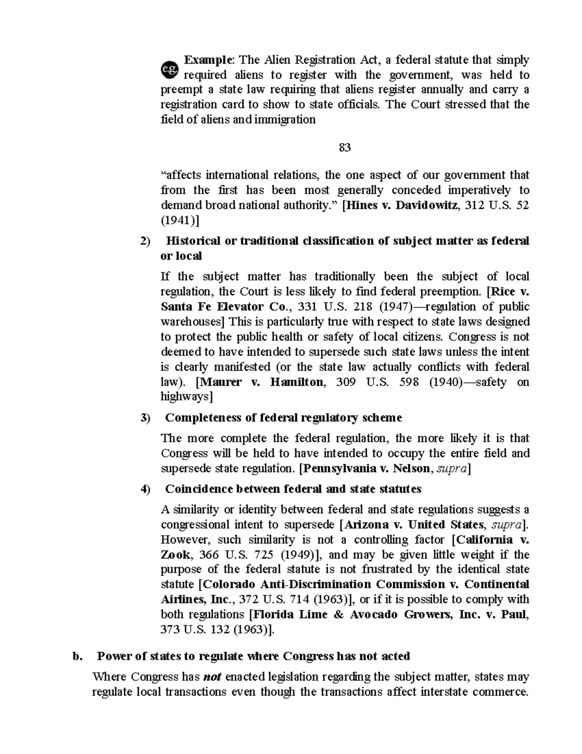 Zlib - n/a - Example: The Alien Registration Act, a federal statute ...