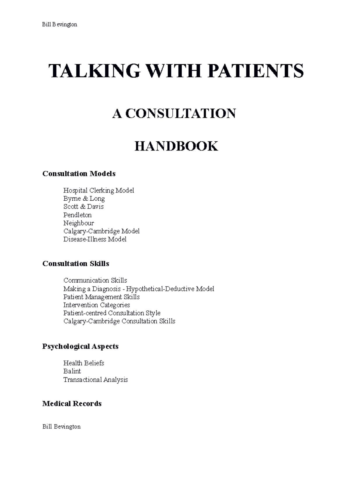 Talking with Patients - a consultation handbook-1 - TALKING WITH ...