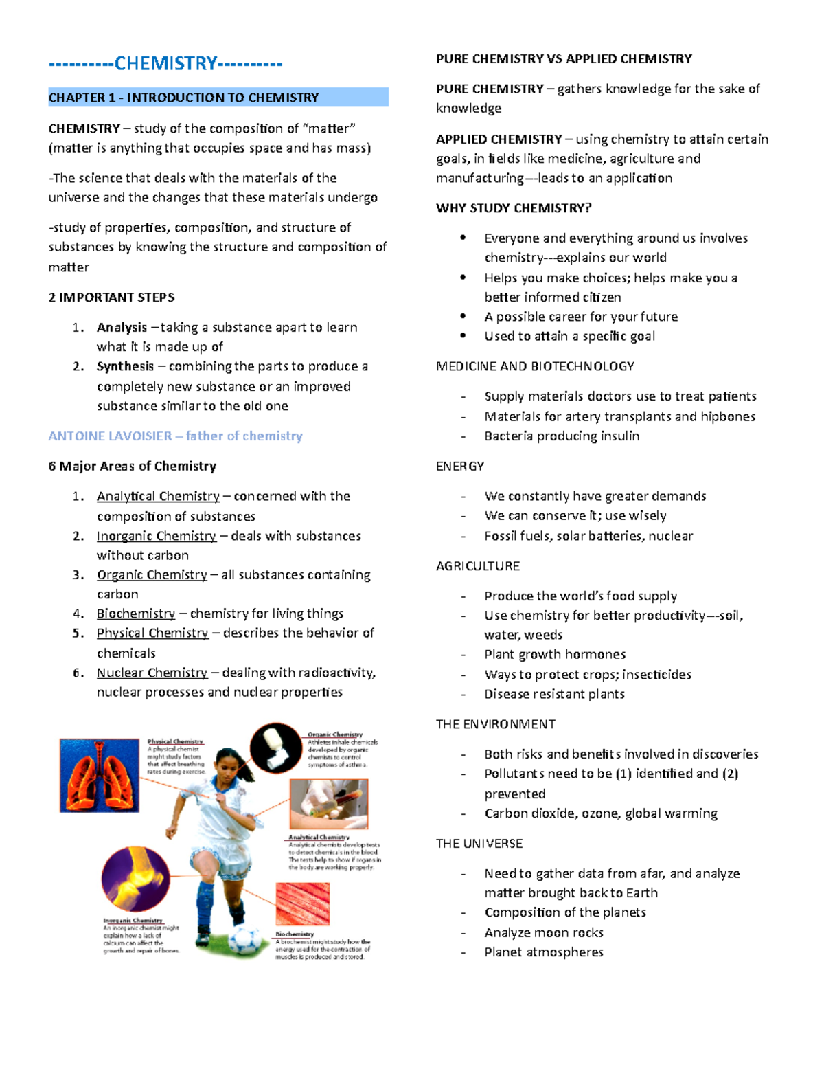 INORGANIC CHEMISTRY EXAM REVIEWER FOR COLLEGE OF EDUCATION STUDENTS - Inorganic Chemistry - Studocu