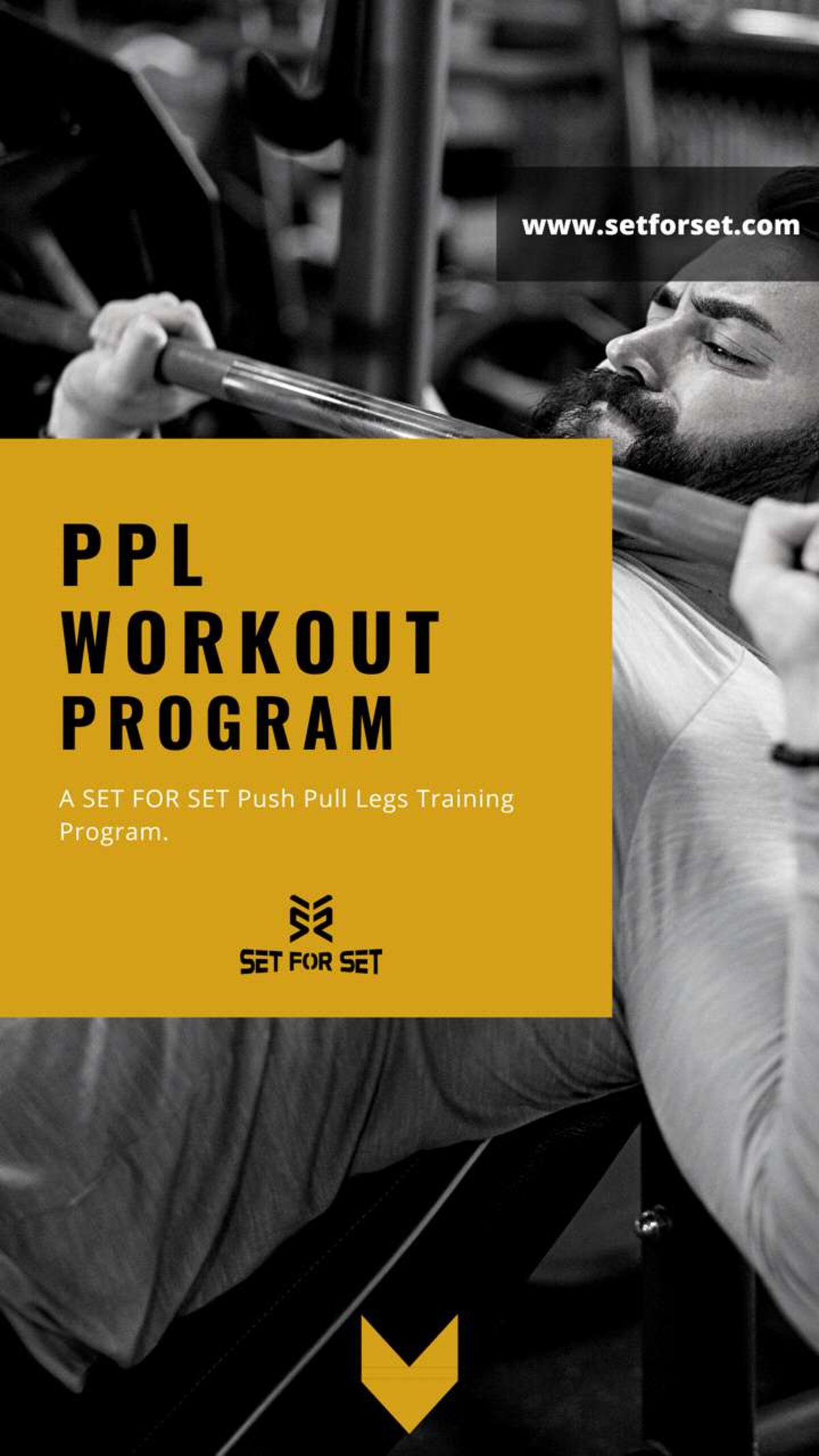 SFS Push Pull Legs Workout Program - Table of Contents: Introduction ...