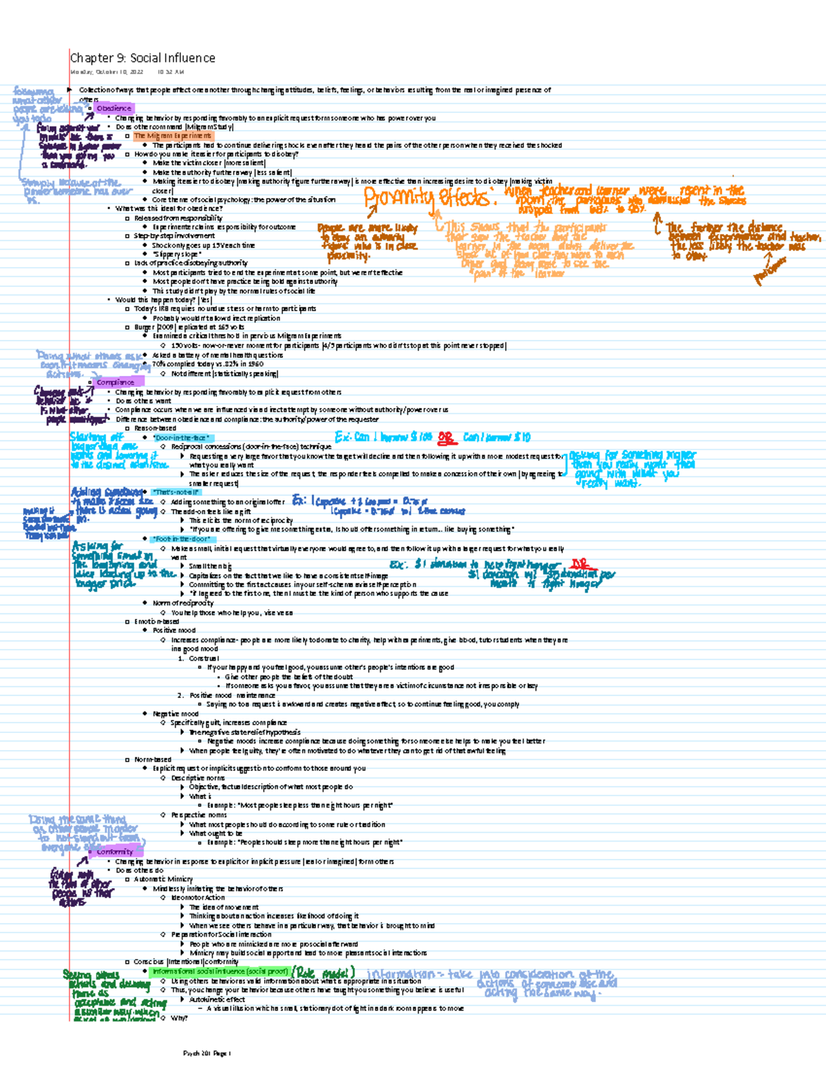 Social Influence - Collection of ways that people affect one another ...