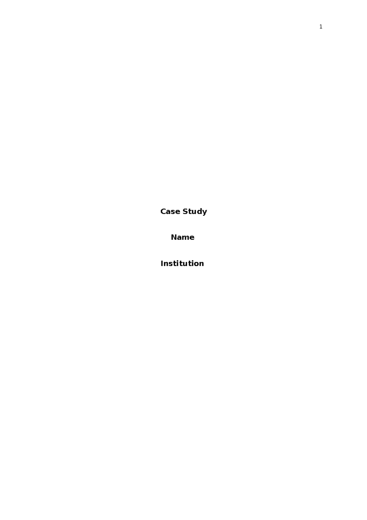 Did Peter treat Fran fairly - Copy - Case Study Name Institution Case study Did Peter treat Fran ...