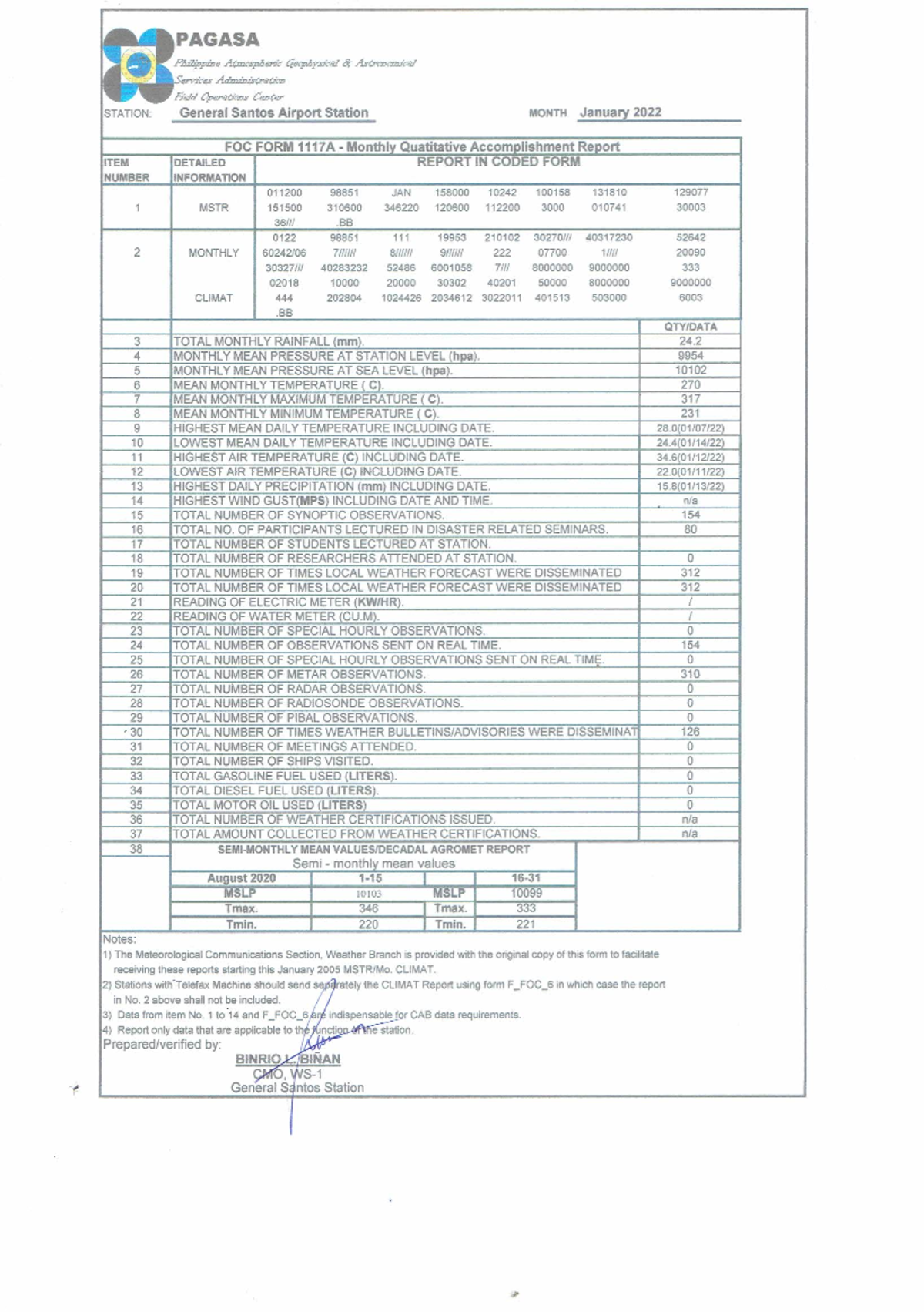 Climat MQAR JAN2022 - summary - Earth&Envt'l Science - Studocu