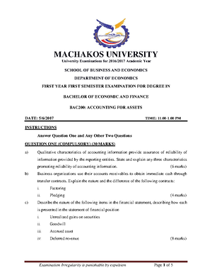 BAC 200- Lesson 2 - Easy to understand - Lesson two - Outline 1 ...