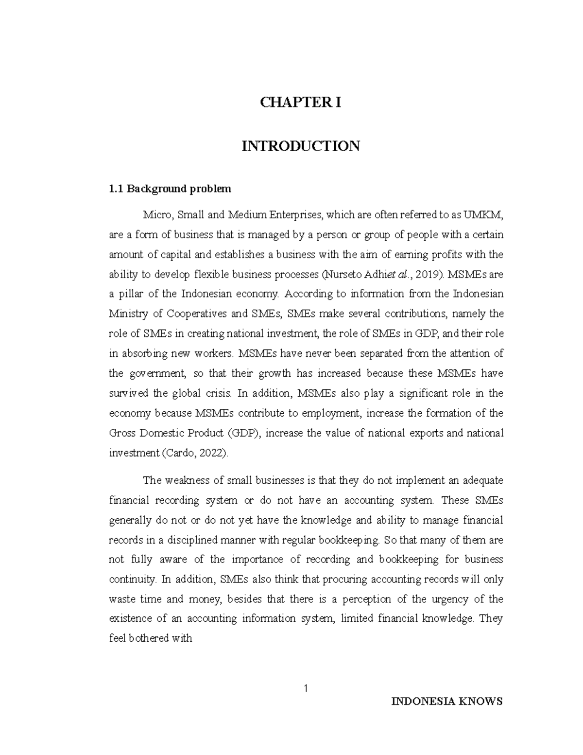 THE Meaning OF Internal Control Compliance IN Business Continuity ...