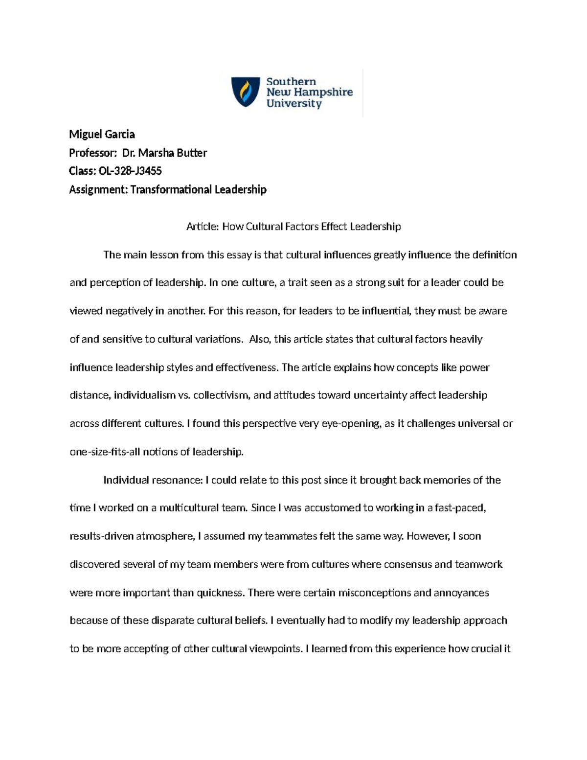 The Wharton School Knowledge@Wharton - Miguel Garcia Professor: Dr ...