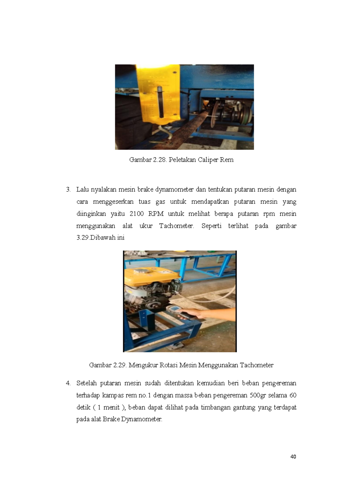 Skripsi HADI-6 - notes - Gambar 2. Peletakan Caliper Rem 3. Lalu ...