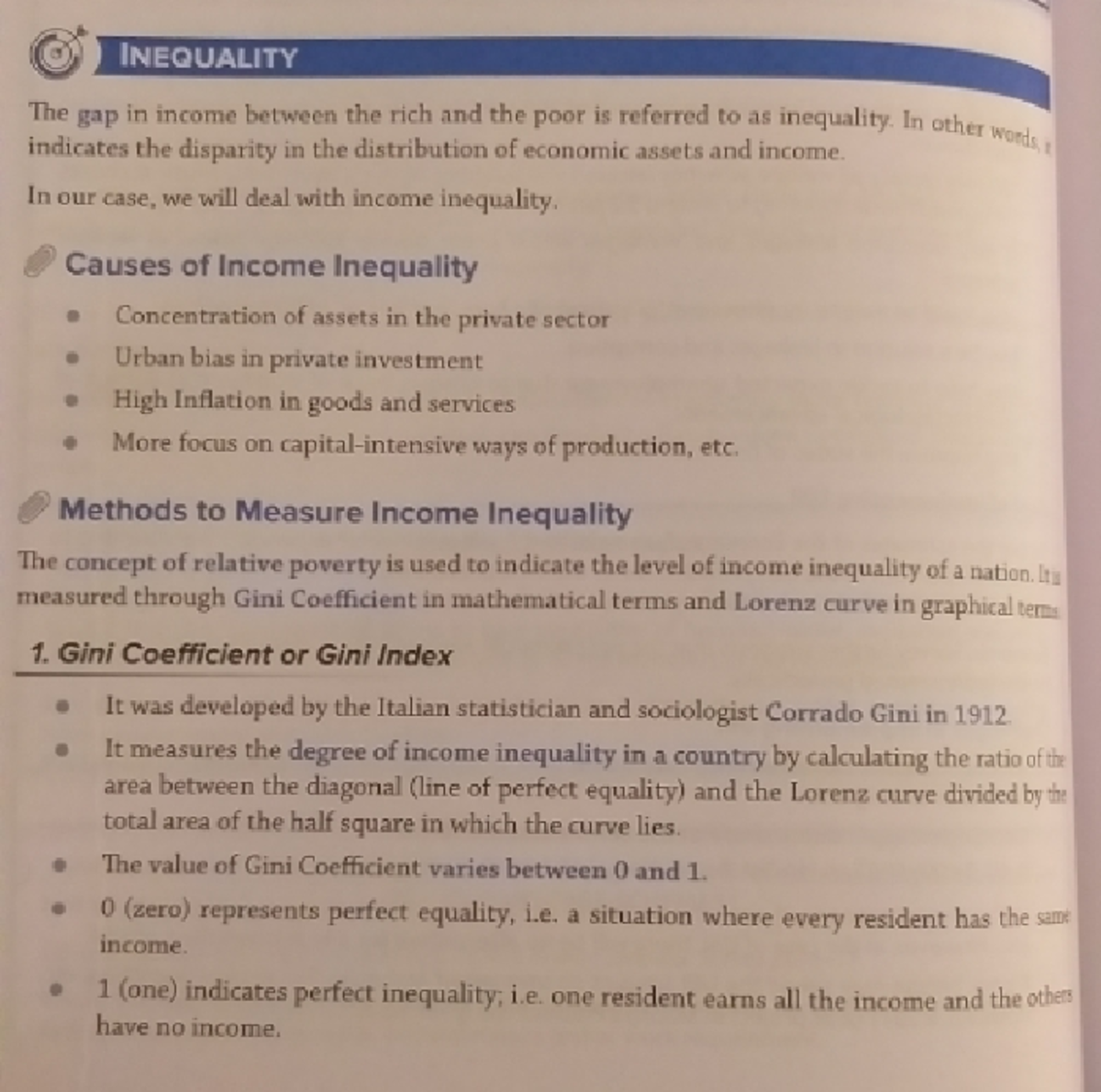 Inequality - BA Economics - Studocu