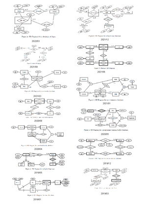 ERD notes-old exams - ljliu - 2022/ c) Write an ER diagram for a ...