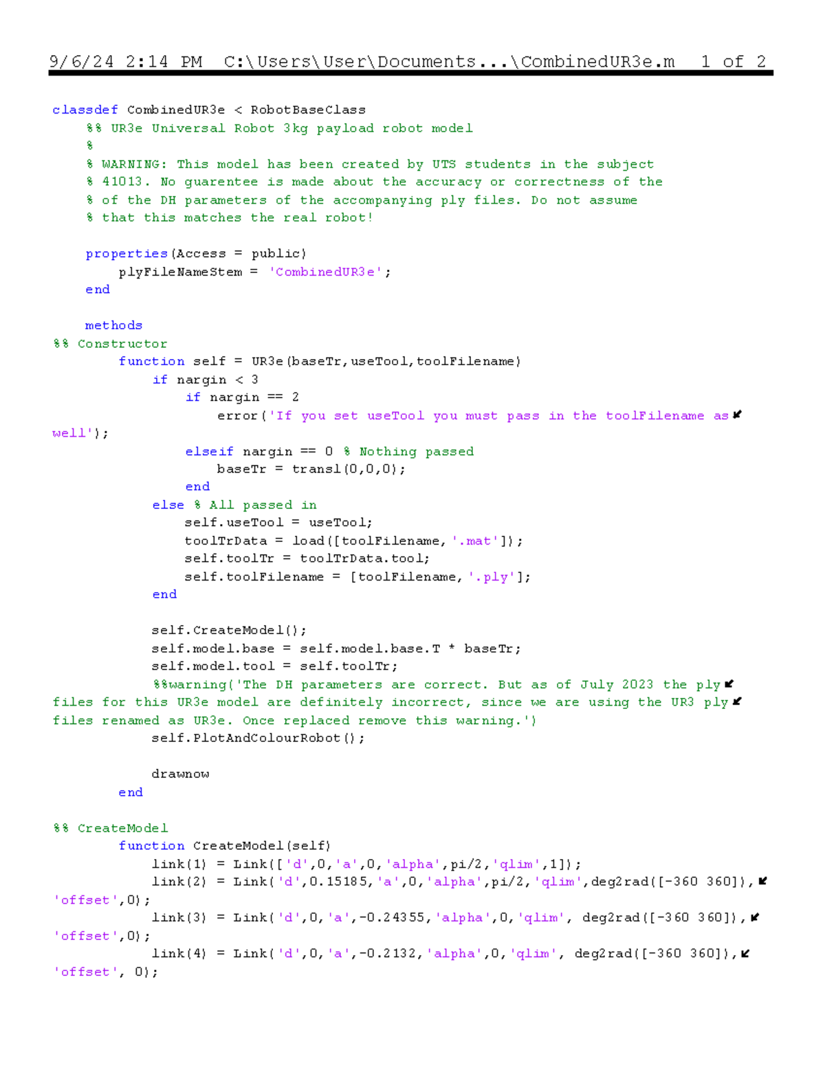 Combined UR3e Model - 9/6/24 2:14 PM C:\Users\User\Documents ...