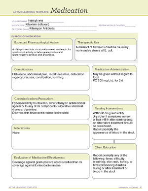 Potassium - ACTIVE LEARNING TEMPLATES THERAPEUTIC PROCEDURE A ...