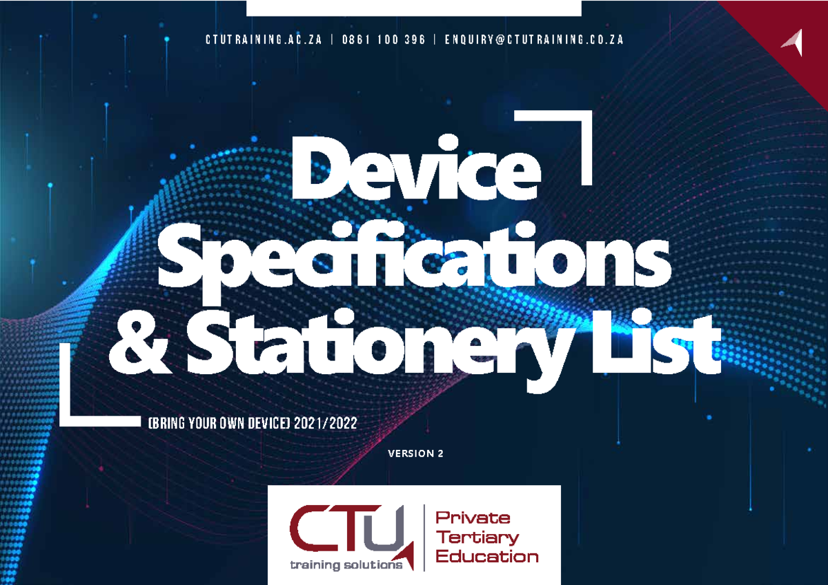 Device- Specifications-AND- Stationary-LIST - Device Specifications ...