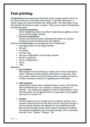 607663786 2 Footprinting Scanning - CERTIFIED INFORMATION SECURITY ...