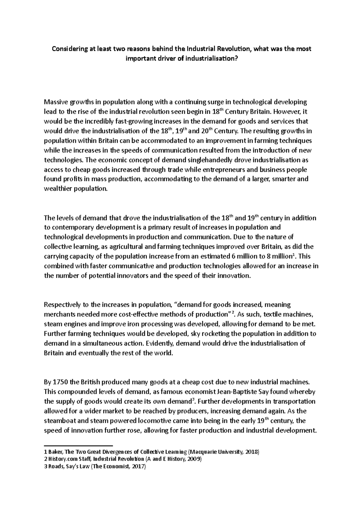 Short Essay On Considering At Least Two Reasons Behind The Industrial short-essay-on-considering-at-least-two-reasons-behind-the-industrial