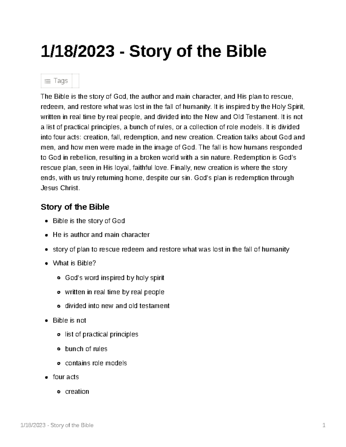 Story of the Bible - It is inspired by the Holy Spirit, written in real ...