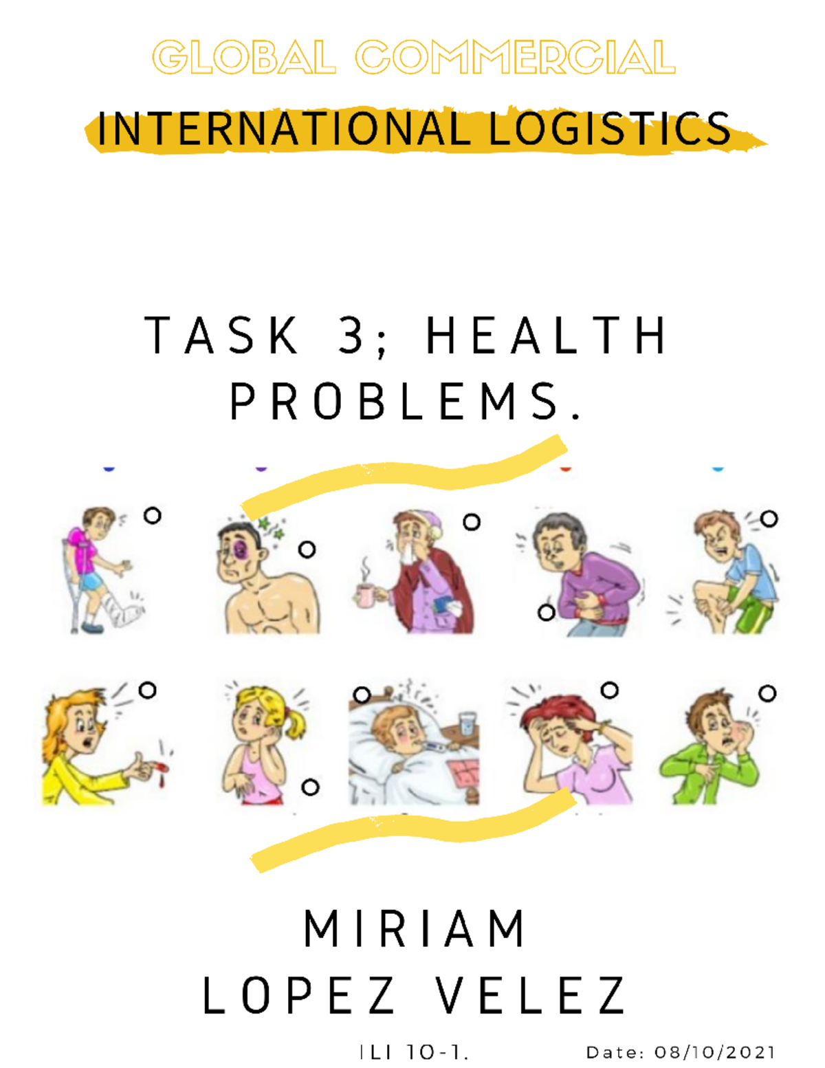 TASK 3. Health Problems Exercises Semester - HEALTH PROBLEMS AND ...