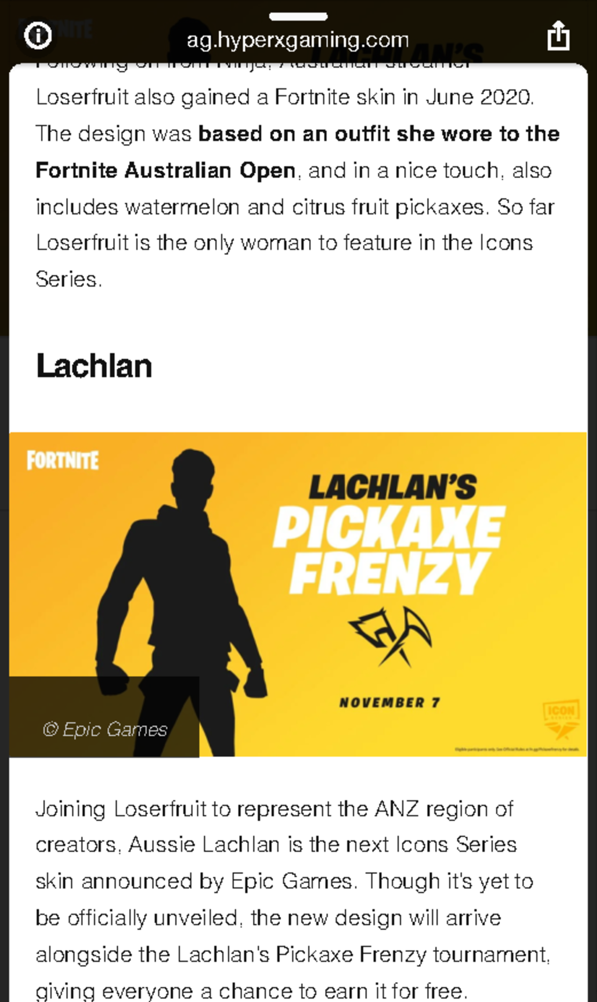 All Fortnite Icons Series skins - Visit Share AllGamers - HyperX All ...