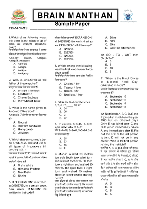 Valley climates 2023 Grade 12 - Grade 12 Name ...