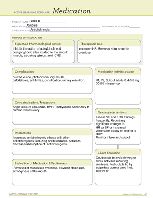 Priority Action to Take for Missed Med Admin - NUR 427 - ACTIVE ...