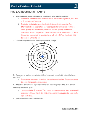 Lab 18 - Escience lab assignments. Each have detailed answers along ...