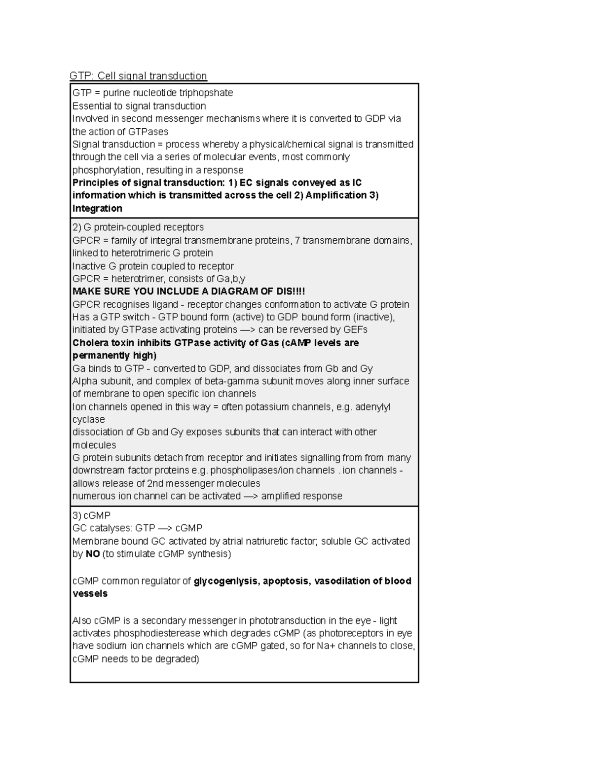 19 - GTP Cell signal transduction - GTP: Cell signal transduction GTP ...