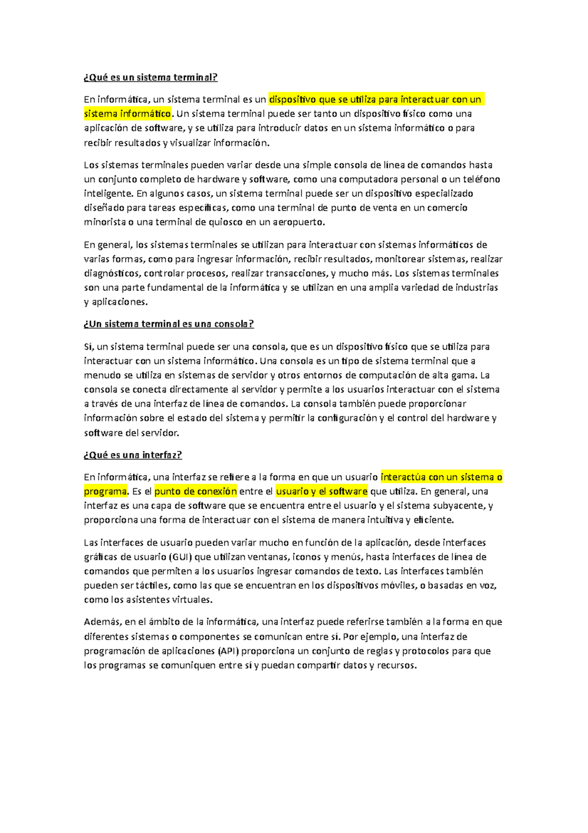 Qué es un sistema terminal - ¿Qué es un sistema terminal? En ...