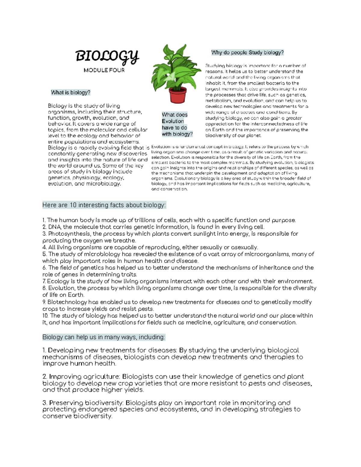 Biology Notes - Hoping this helps u on tests! - Here are 10 interesting ...