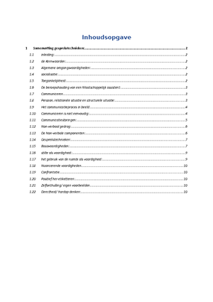 Interview - Interview: Doel : Duidelijk inzicht krijgen op de job van ...