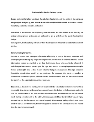 Taking Order via Phone ( Script) - Taking Order via Phone Room Service ...