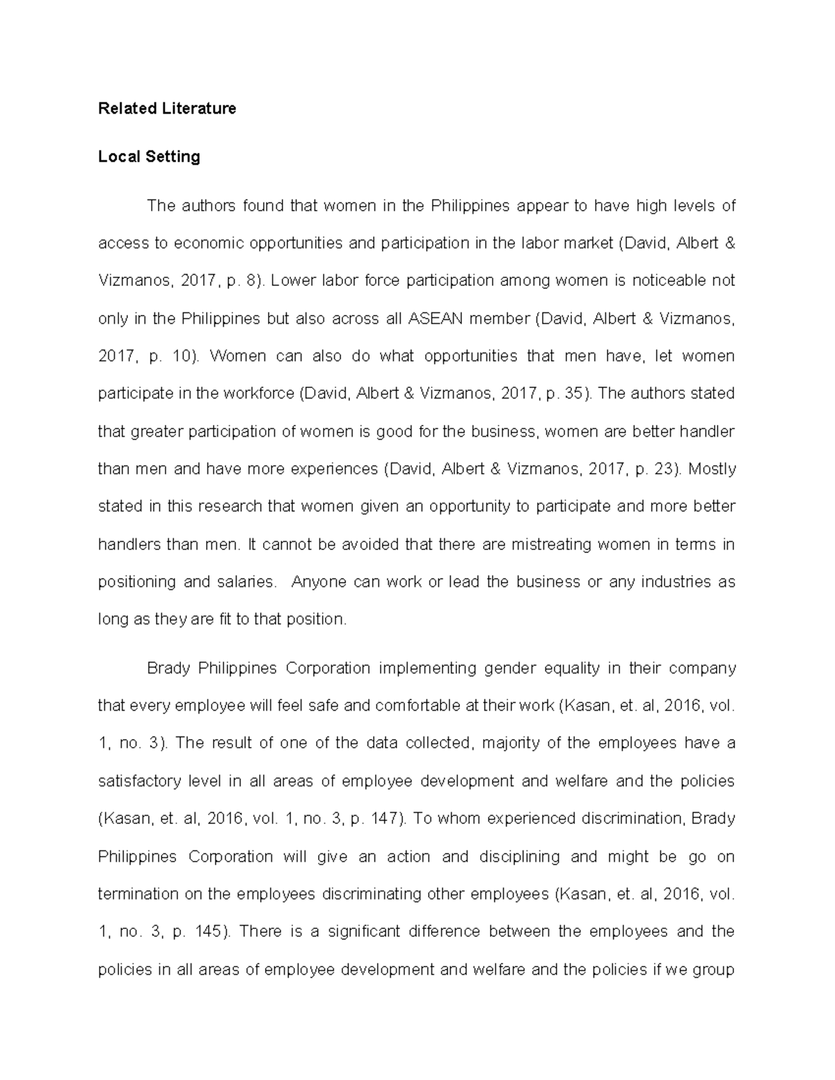 Related-Literature-Local - Related Literature Local Setting The authors ...