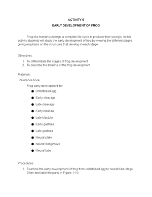 NS-Embryology- Activity NO. 11 - Activity 11 THE CHICK EMBRYO (72 Hour ...