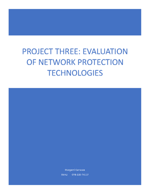 CYB 220 5-3 Project One Virtual Systems and Networking Concept Brief - 10/1/ Obi, David SNHU CYB ...