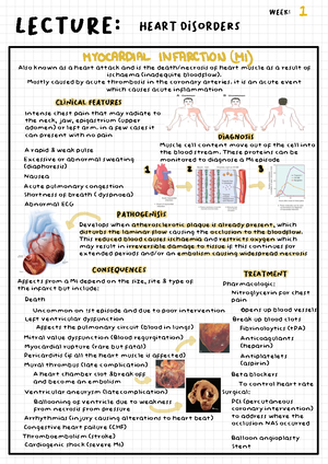 Pathophysiology of the Cardiovascular System - L!"tU#$: W!$k: C dI aS ...