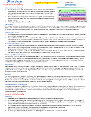 CH 4 Psychology assi - Assignment 4 - Student: Ch 4: Learning and ...