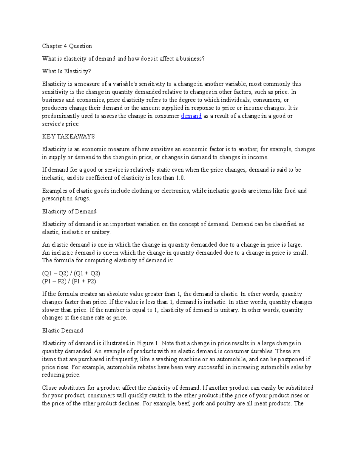 Managerial economics - This is a sample answer on MAN ECO answer sheets ...