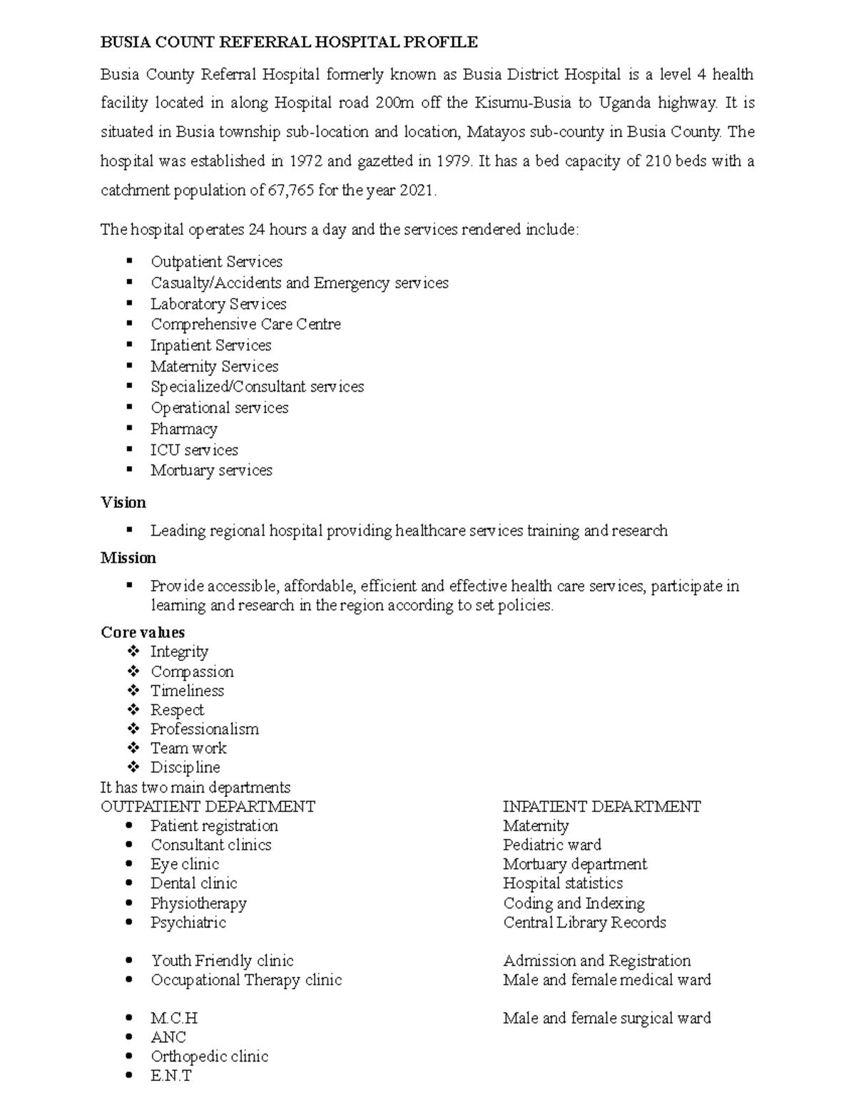 Hospital profileYour description is too short, please give your ...