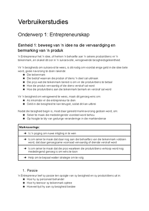 Consumer Studies GR 11 Revision Material TERM 2 2023 Final - Western ...