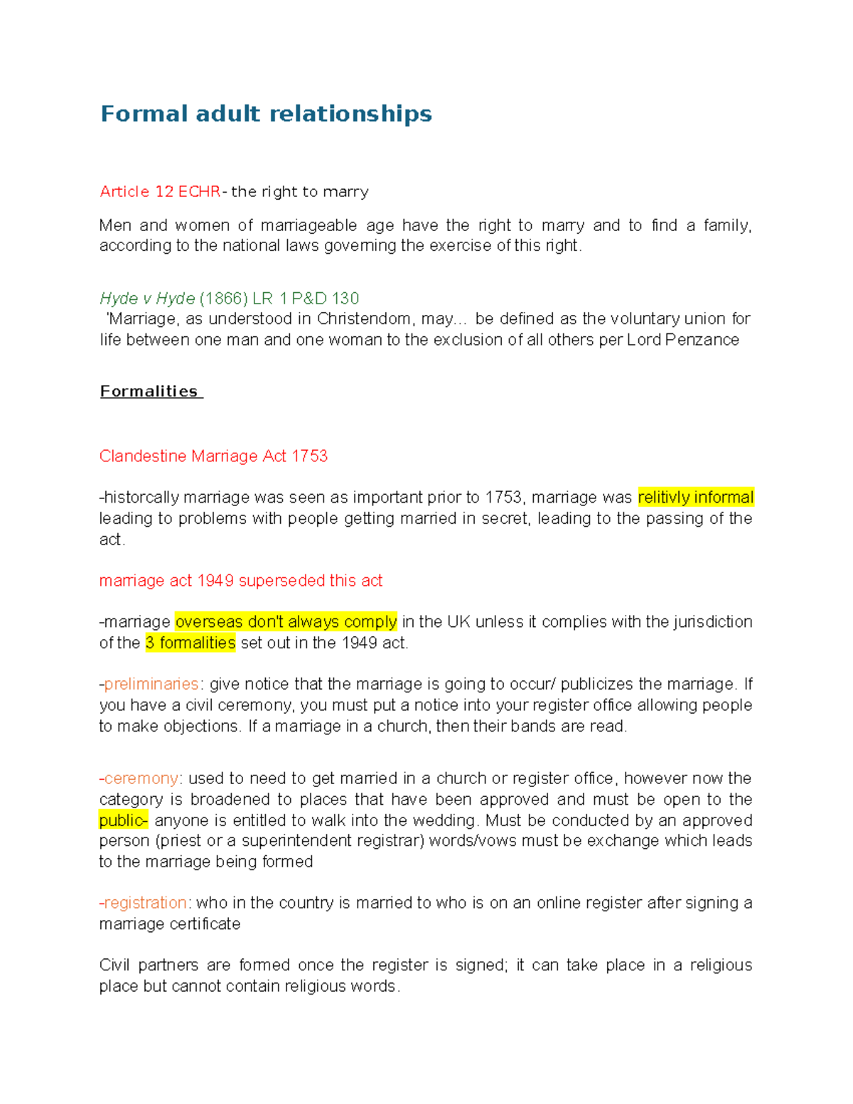 5a Formal adult relationships - Formal adult relationships Article 12 ...