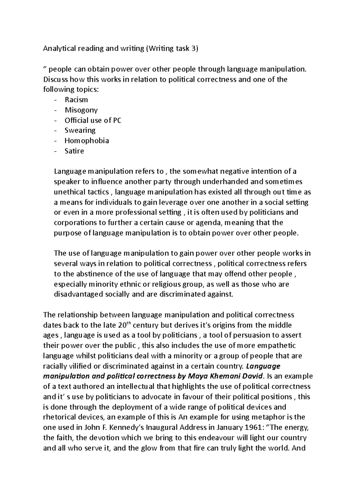 Analytical reading and writingAnalytical reading and writingAnalytical ...