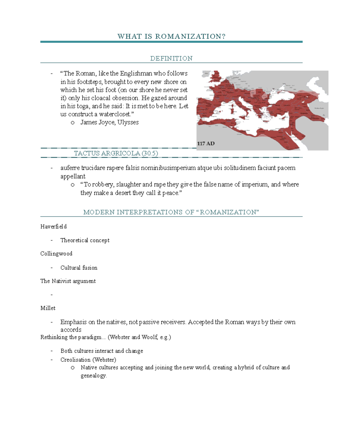 What is romanization - notes - WHAT IS ROMANIZATION? DEFINITION - “The ...