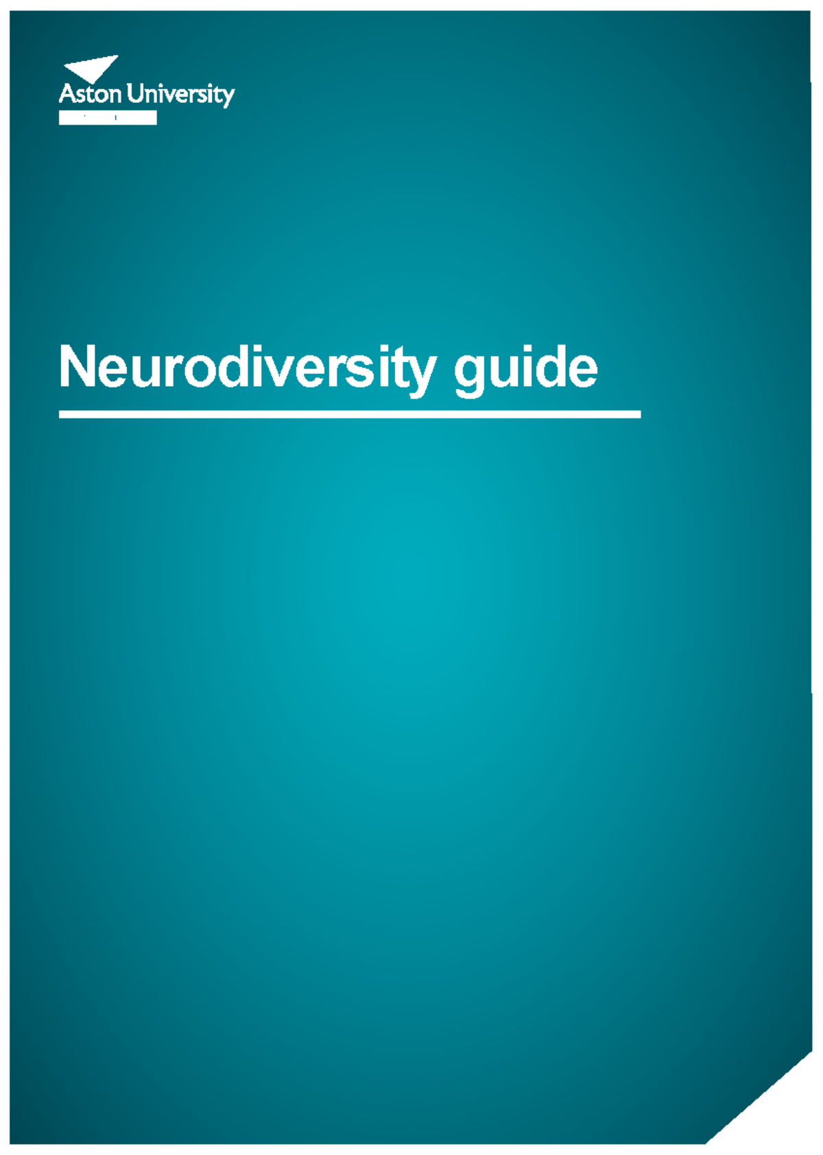 576890487-neurodiversity-guide 1 - Neurodiversity guide Dyslexia, DCD ...