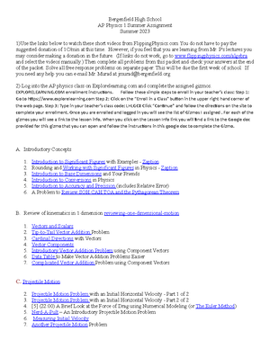 Physics Lab02 Pre-lab - Physics Laboratory I Spring 2024 The University ...